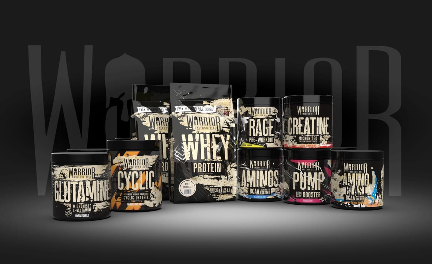 Висок клас хранителни добавки на бранда Warrior Supplements ...